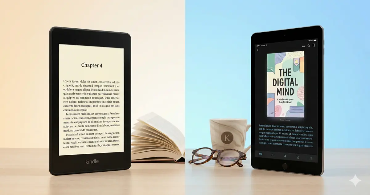 Kindle vs iPad for Reading: Which One Should You Get? (2026) | Boredom ...